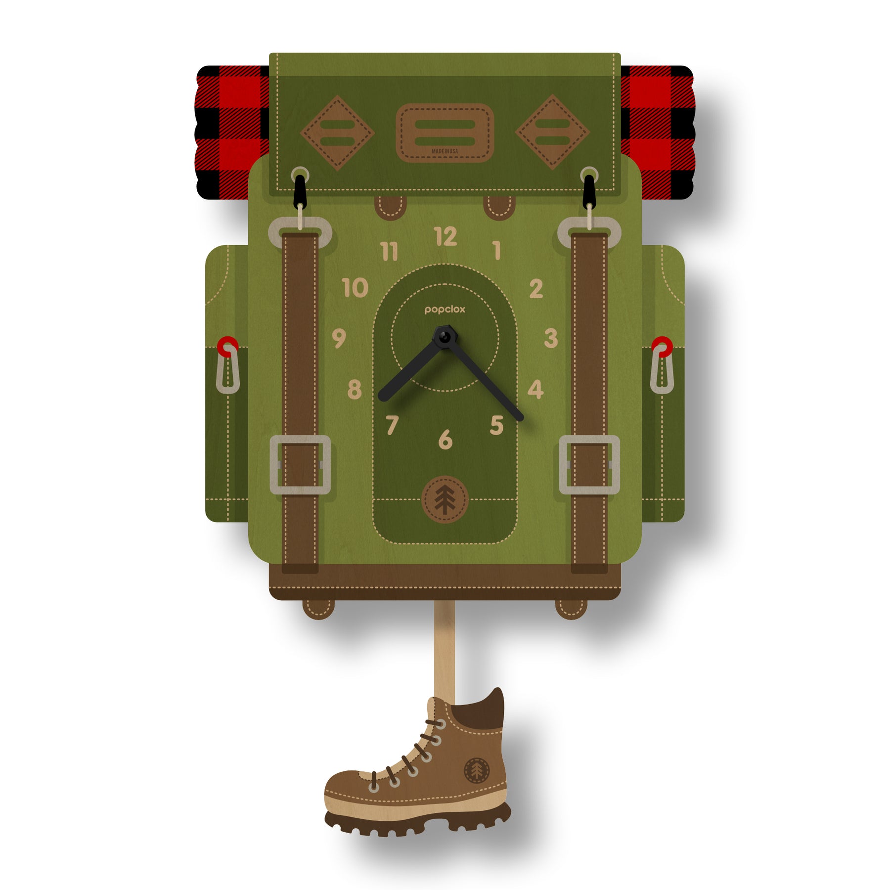 outdoors | popclox Wall Clocks for Kids