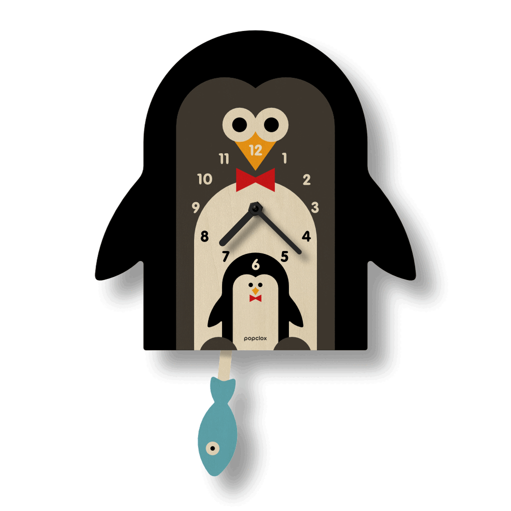 penguin - pendulum clock– popclox