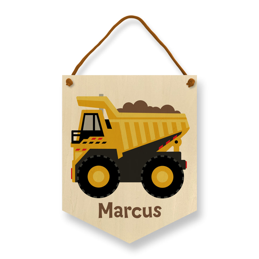 personalized banners | popclox Wall Clocks for Kids