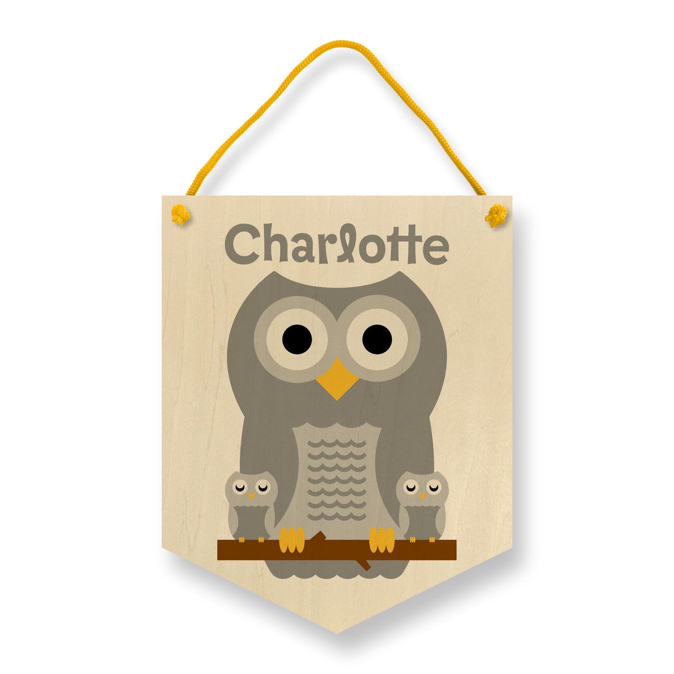 personalized banners | popclox Wall Clocks for Kids